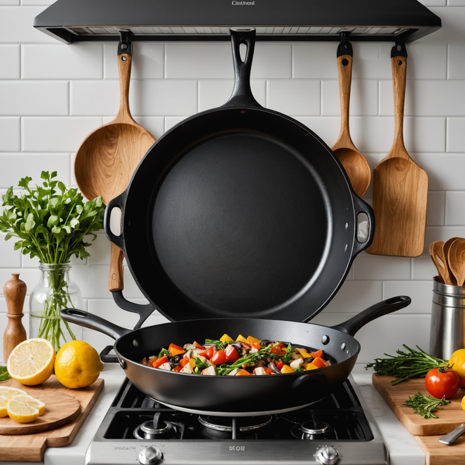 Cast iron pan support│Durable and stylish kitchen tools