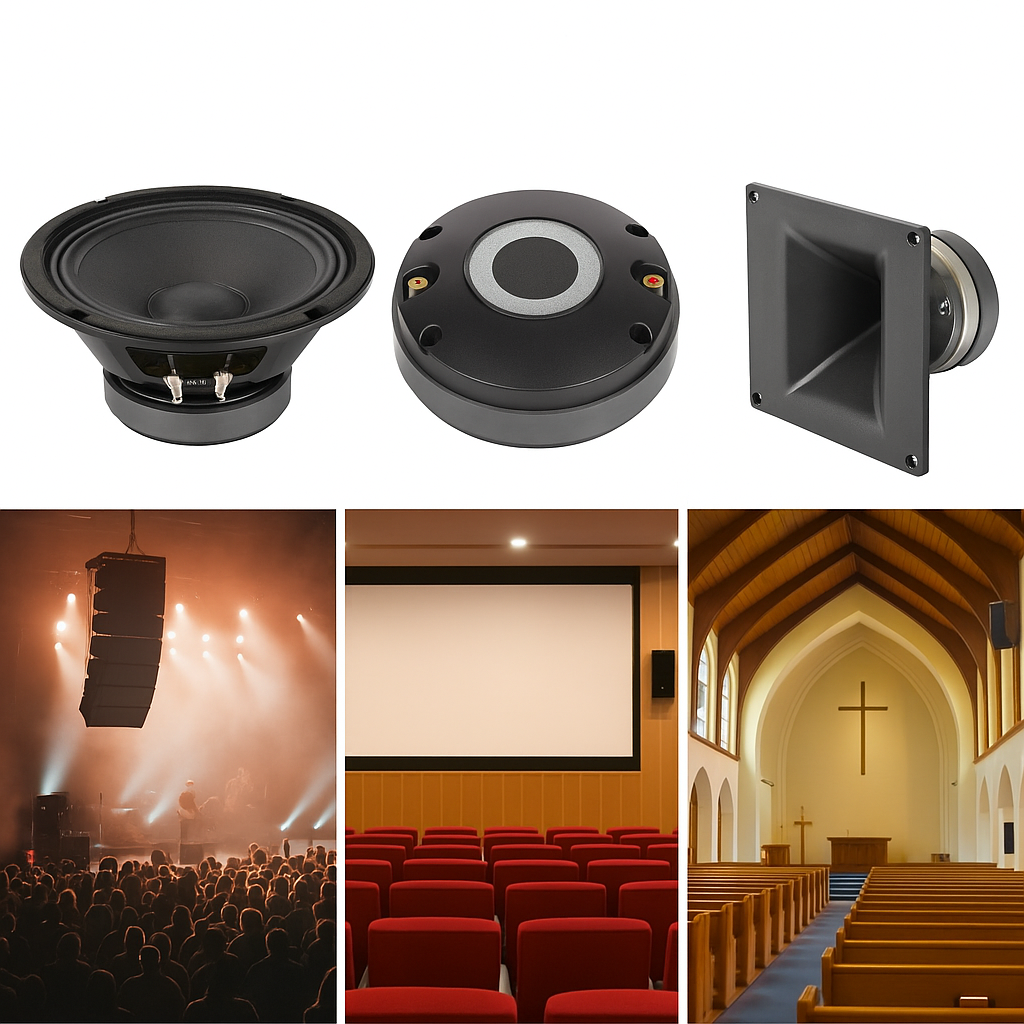 Custom OEM Speaker Woofer Supplier for PA Systems