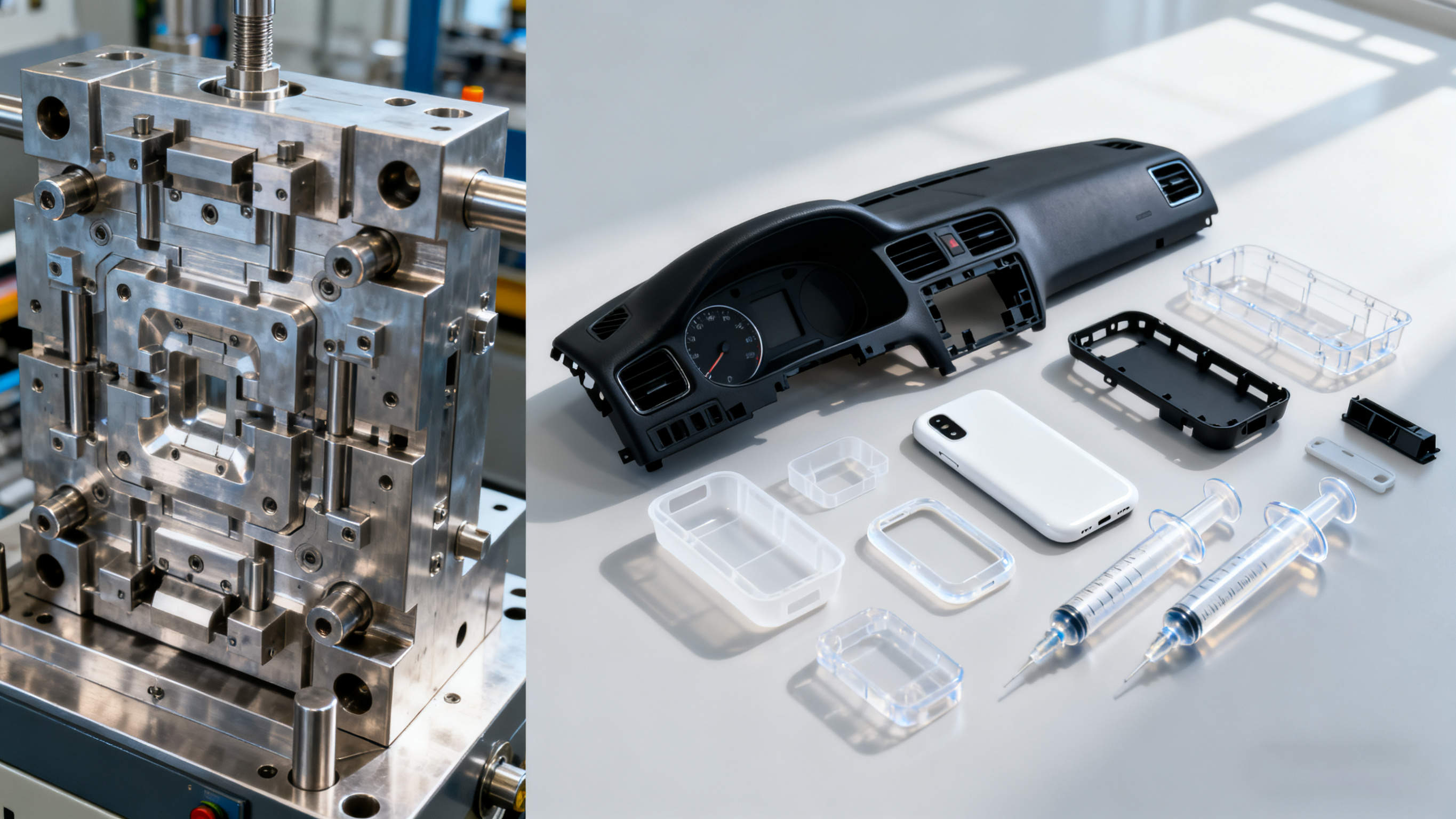 Plastic injection mold design by industry leaders.